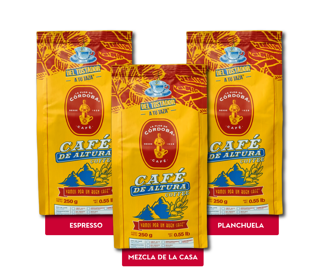 Kit de 3 paquetes de café recién tostado | La Flor de Córdoba – Café La ...